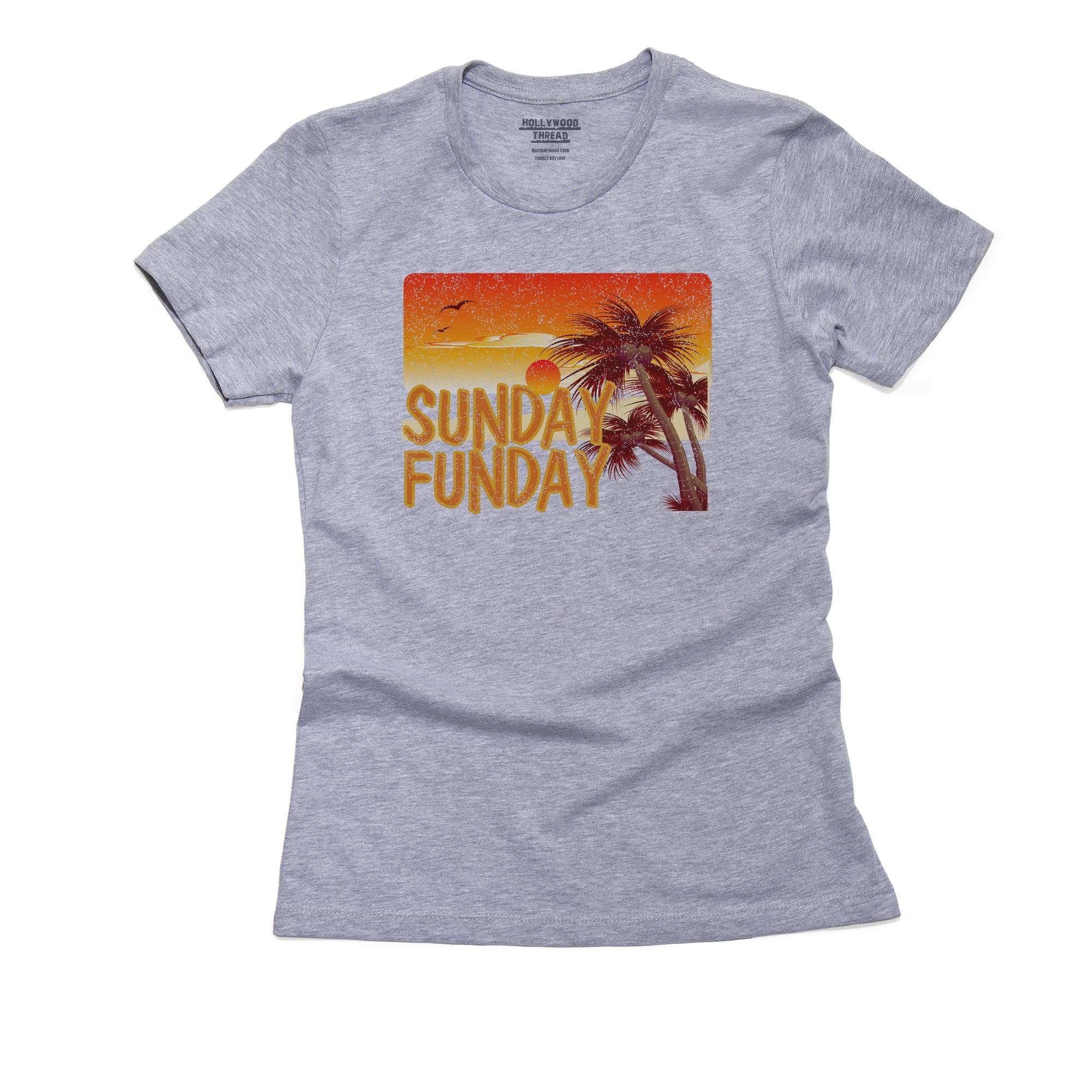 Sunday Funday Beautiful Beach Landscape Graphic Shirt - Etsy