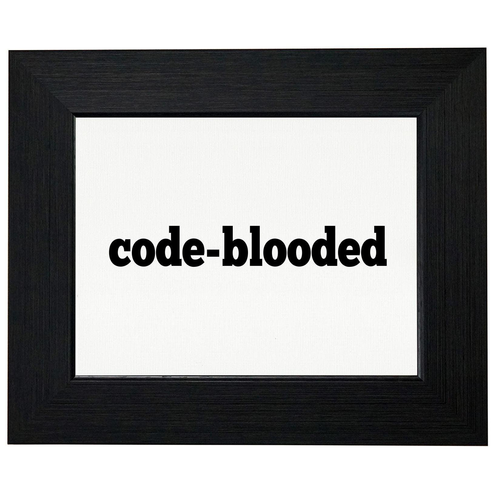 Code-blooded Hilarious Programmer Graphic Shirt Pillow or - Etsy