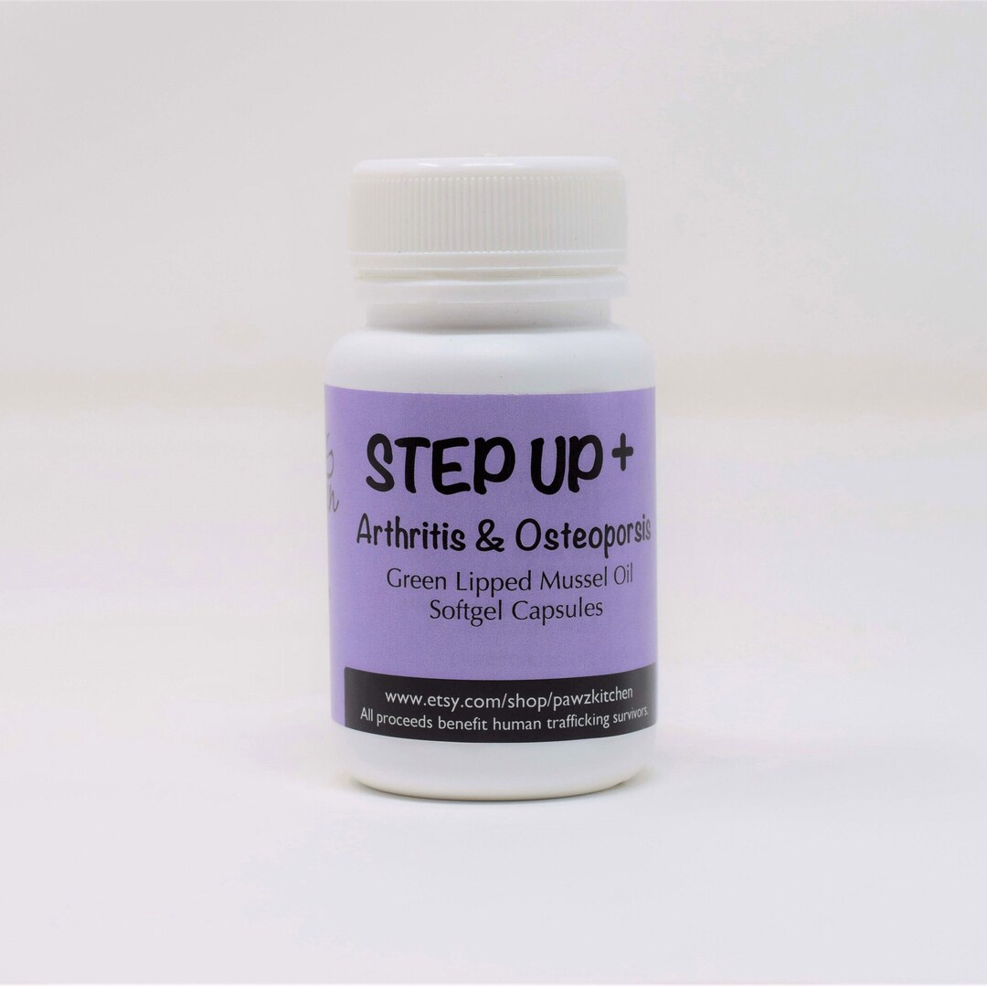 Step Up+ Arthritis & Osteoporosis (120 Soft Gels) - Etsy