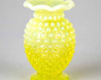 Fenton Topaz Vase - Etsy