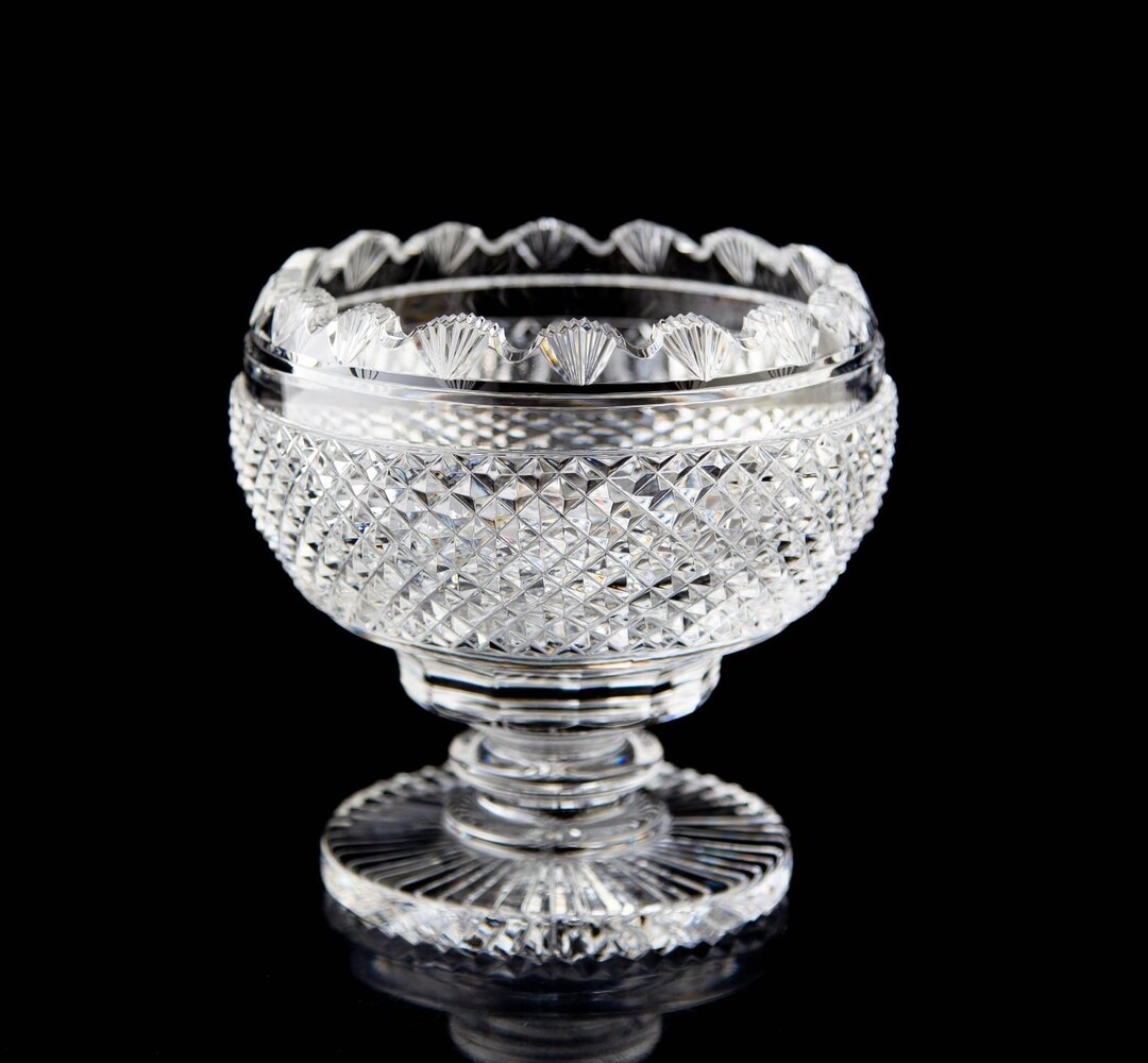 Waterford Master Cutter Collection Footed Bowl 5.5" Vintage Crystal ...