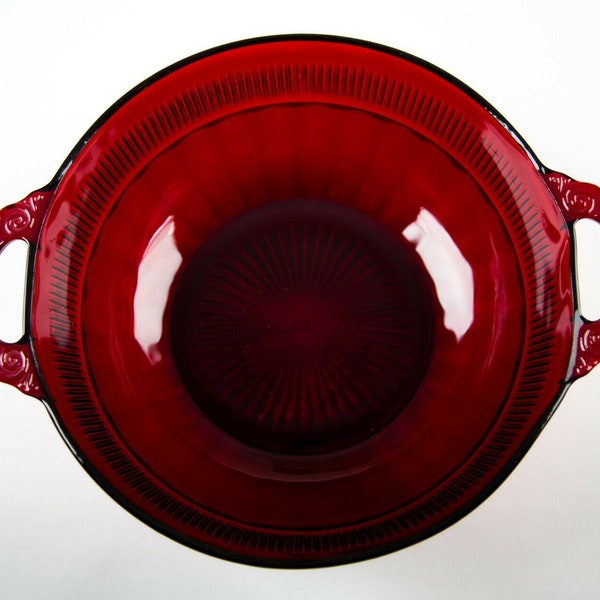 Ruby Red Depression Glass - Etsy