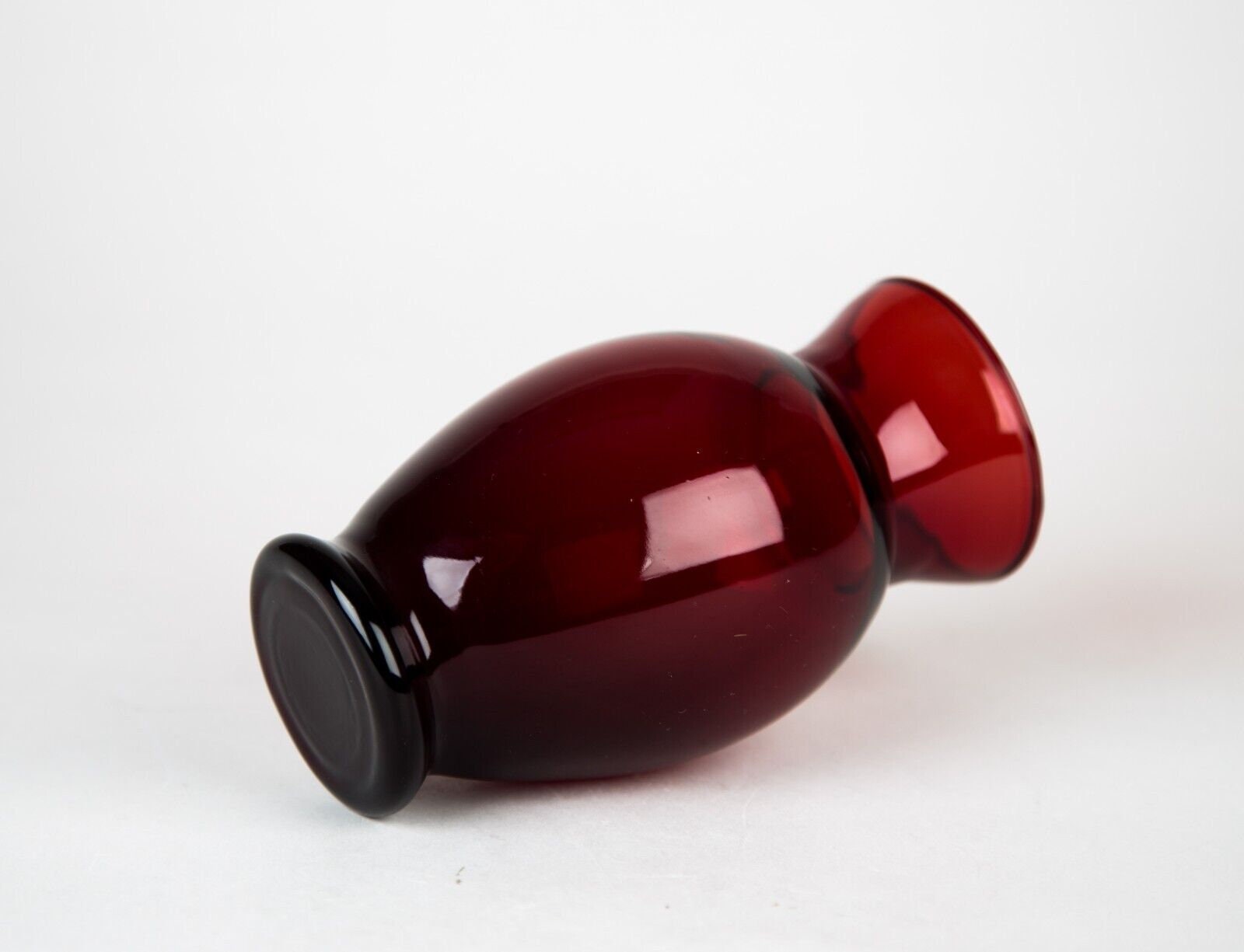 Anchor Hocking Royal Ruby Red 6 Flared Vase Vintage - Etsy