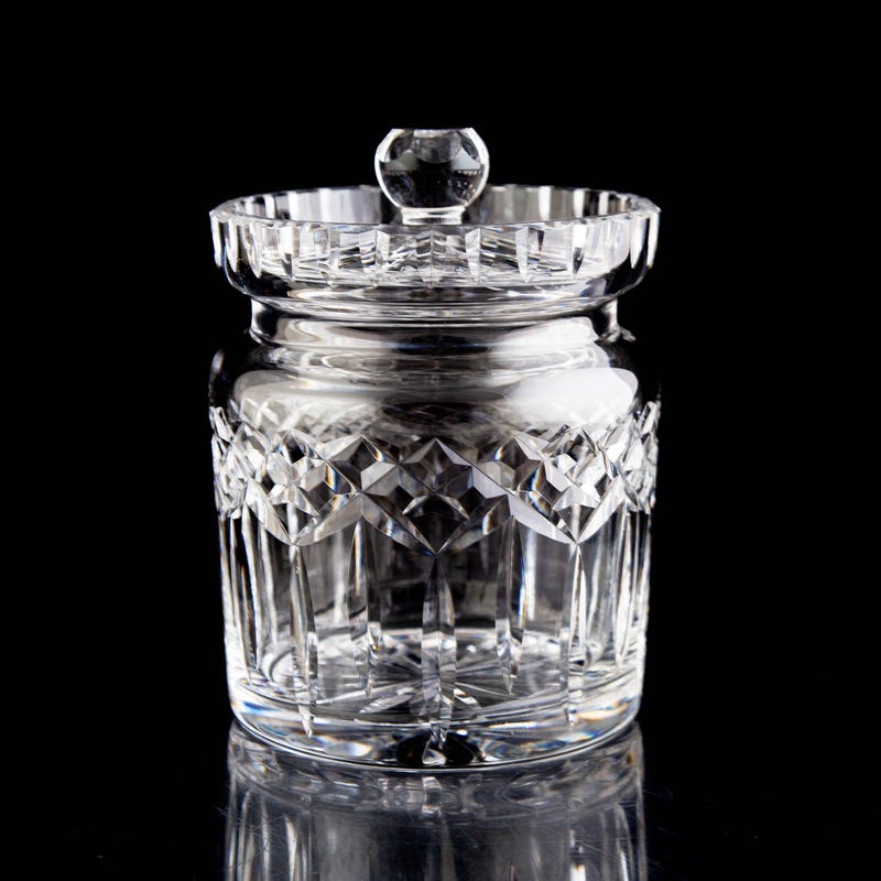 Vintage Waterford Jar - Etsy