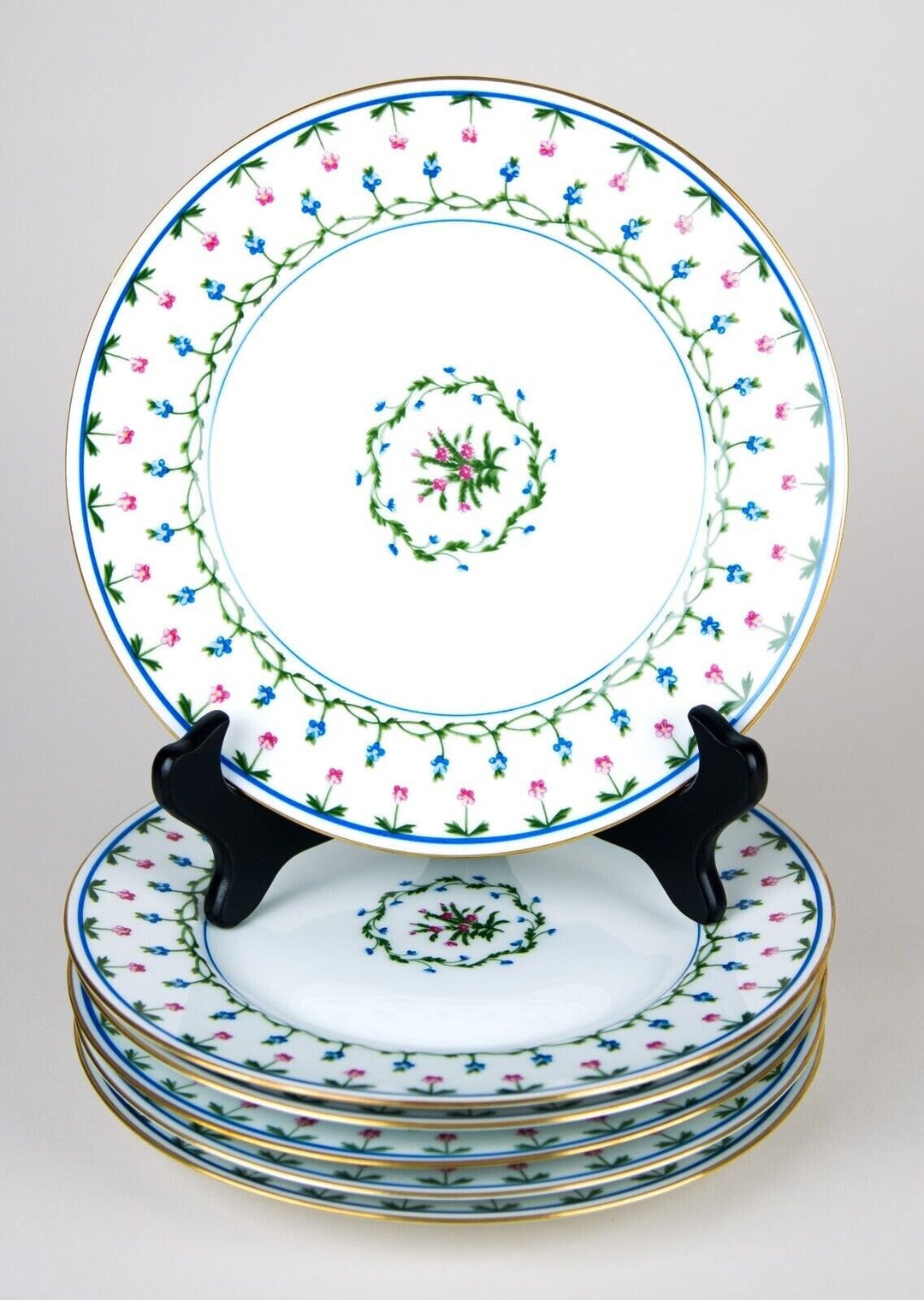 Ceralene Raynaud Limoges Lafayette Dessert Luncheon Plates Set of 6 ...