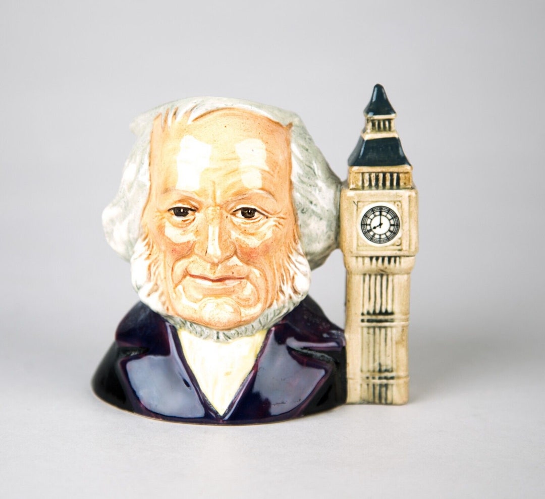 Royal Doulton Small Character Mug Toby Jug John Doulton Big - Etsy