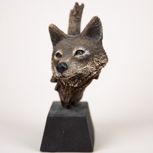 Rick Cain Limited Edition Wolf Trail Sculpture Figurine #578/2000 - Etsy
