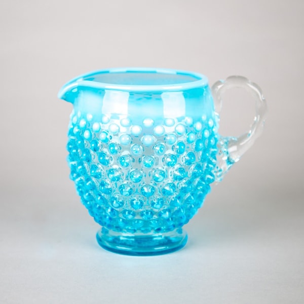 Fenton Hobnail Pitcher - Etsy