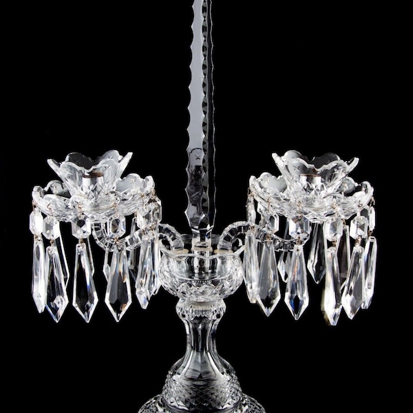 Waterford Candelabras - Etsy