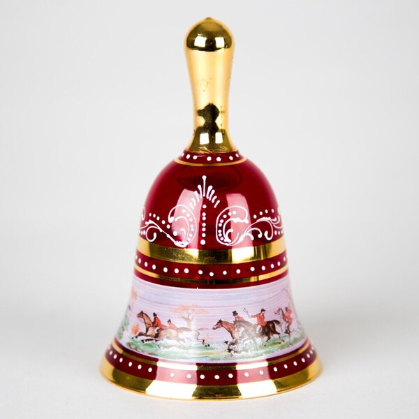 Bohemian Ruby Bell - Etsy