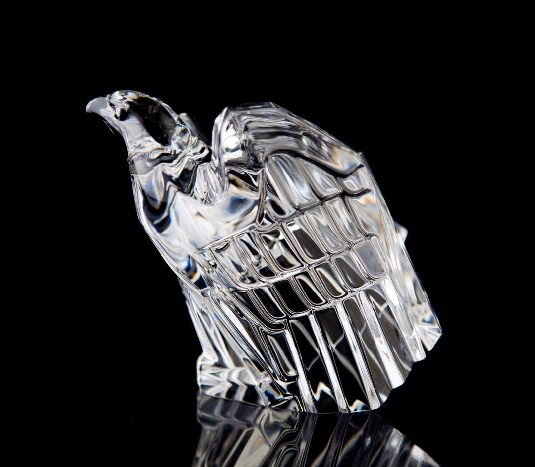Steuben American Eagle 8304 Crystal Sculpture Paperweight 6 Signed - Etsy