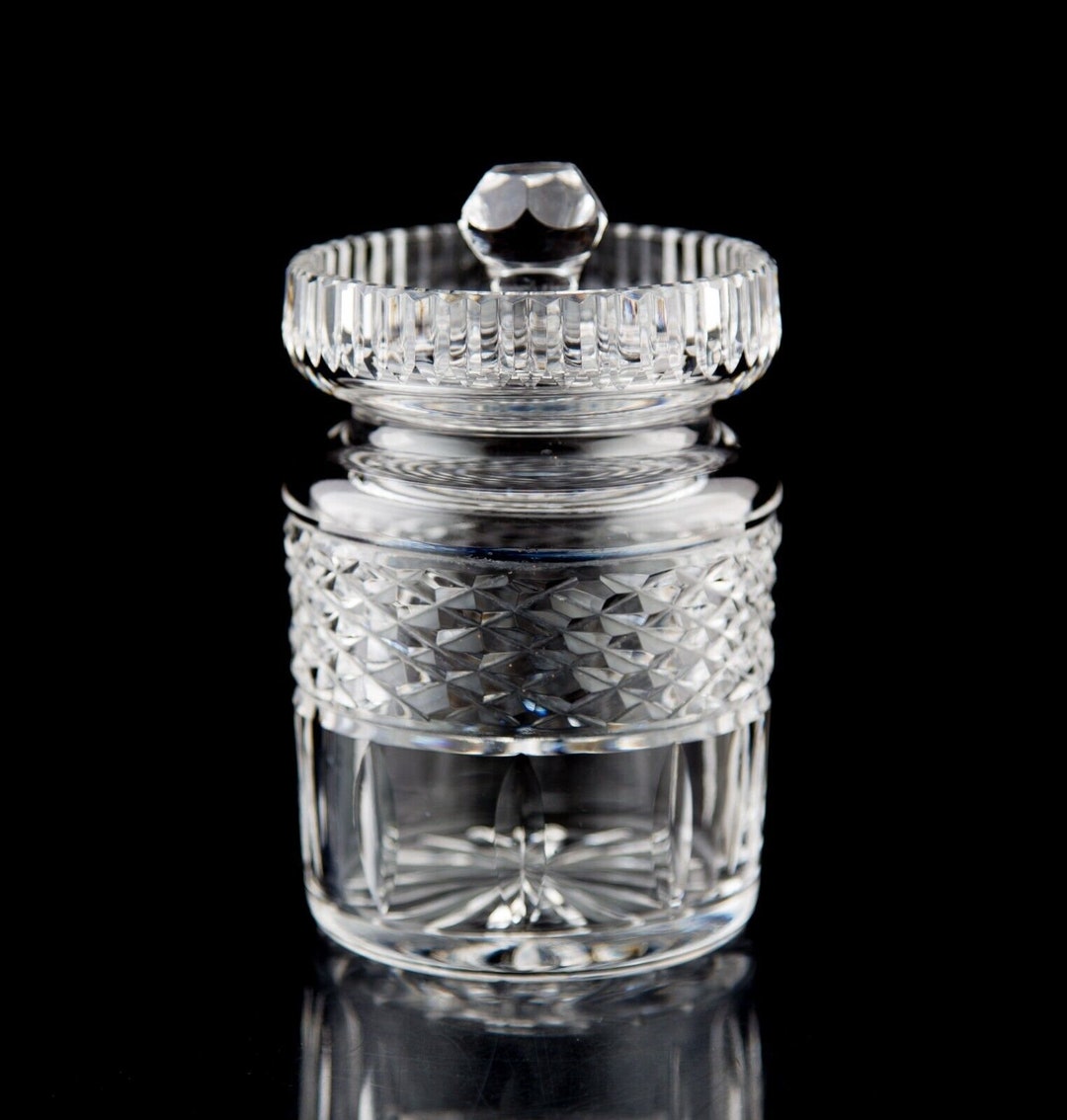 Waterford Honey Jam Jelly Jar & Lid Elegant Vintage Crystal Signed - Etsy