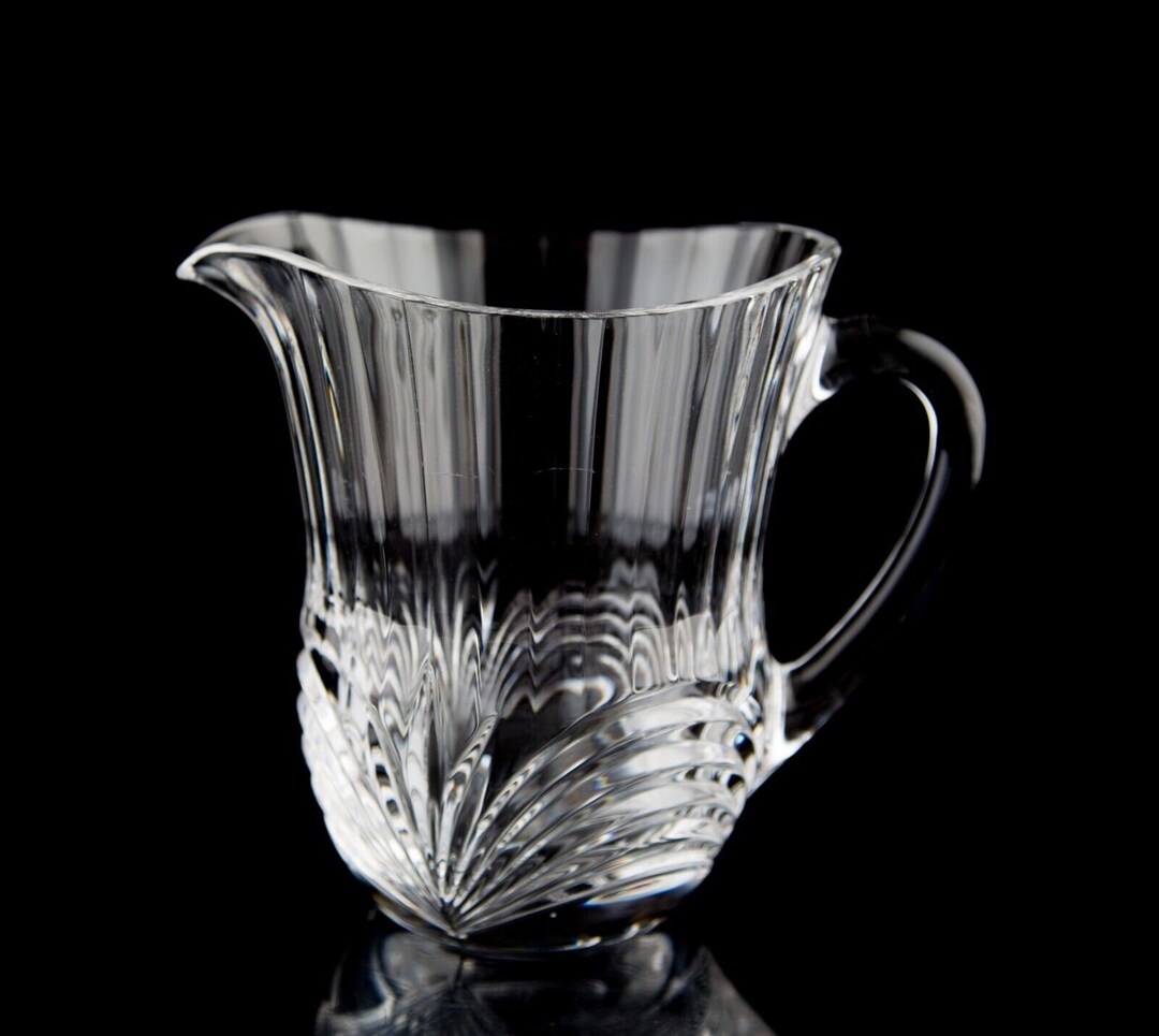 Royal Crystal Rock RCR Aurea 40 Oz. Pitcher Vintage Crystal Italy - Etsy