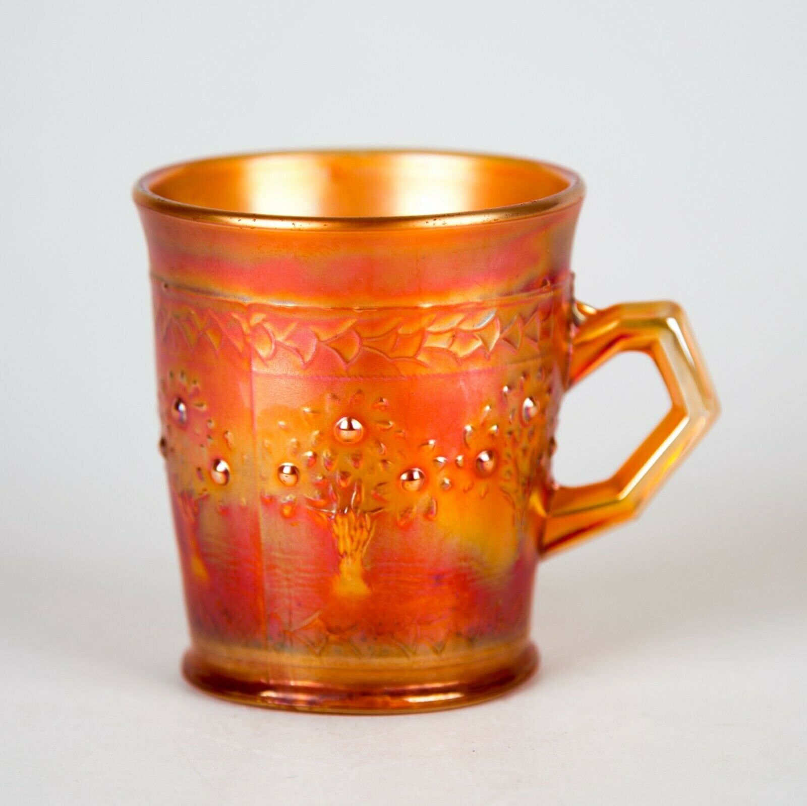Vintage Fenton Orange Tree Marigold Mug Mugs Kitchen & Dining etna.com.pe
