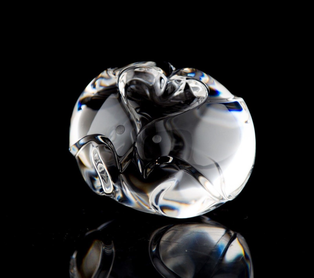 Steuben Glass Turtle Doves Heart Love Object Handwarmer Figurine ...