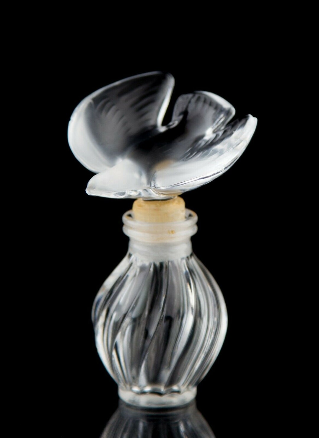 Lalique Crystal Vintage Nina Ricci Dove Miniature Perfume - Etsy