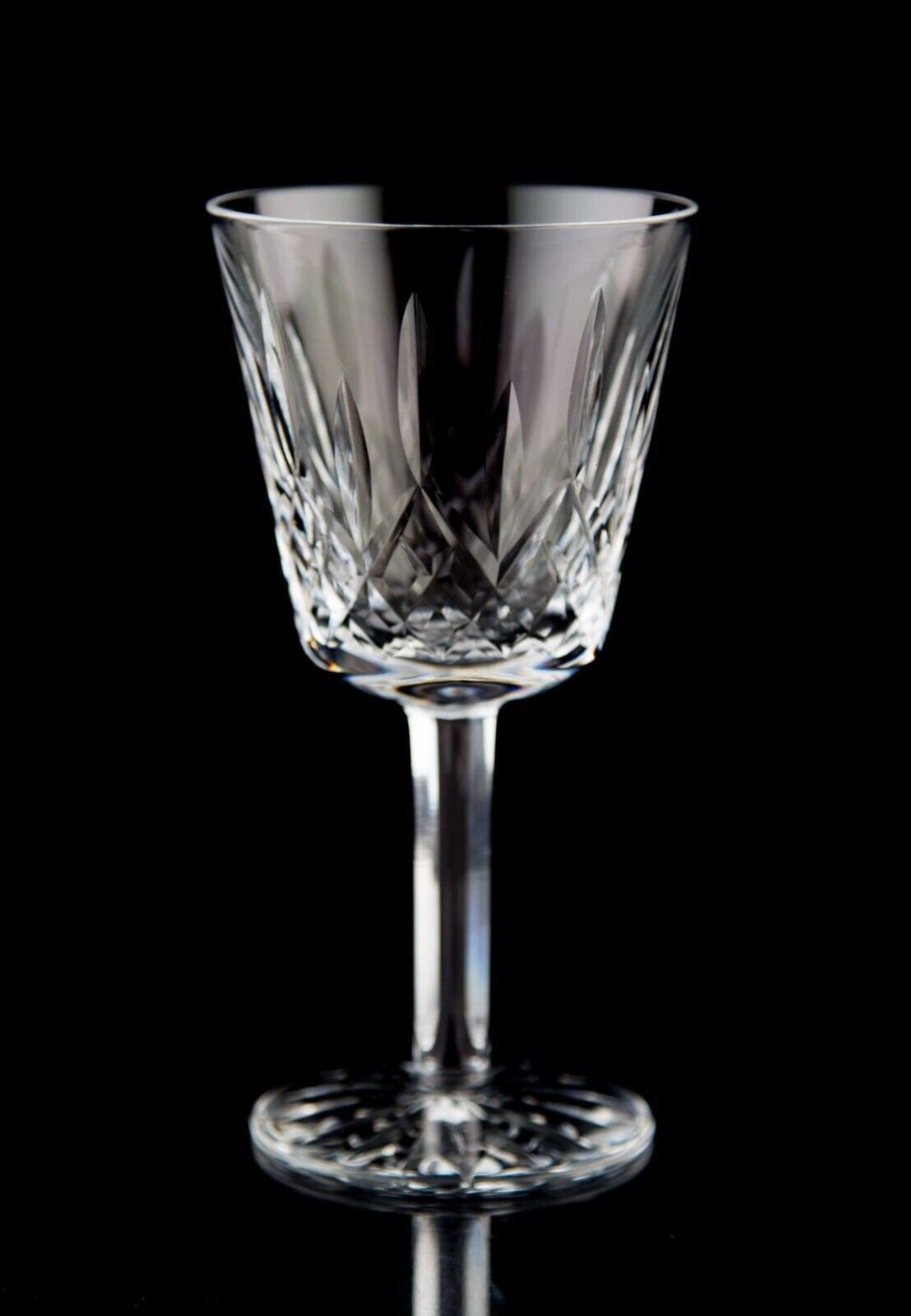 Waterford Lismore Claret Wine Glass Vintage Crystal Signed - Etsy