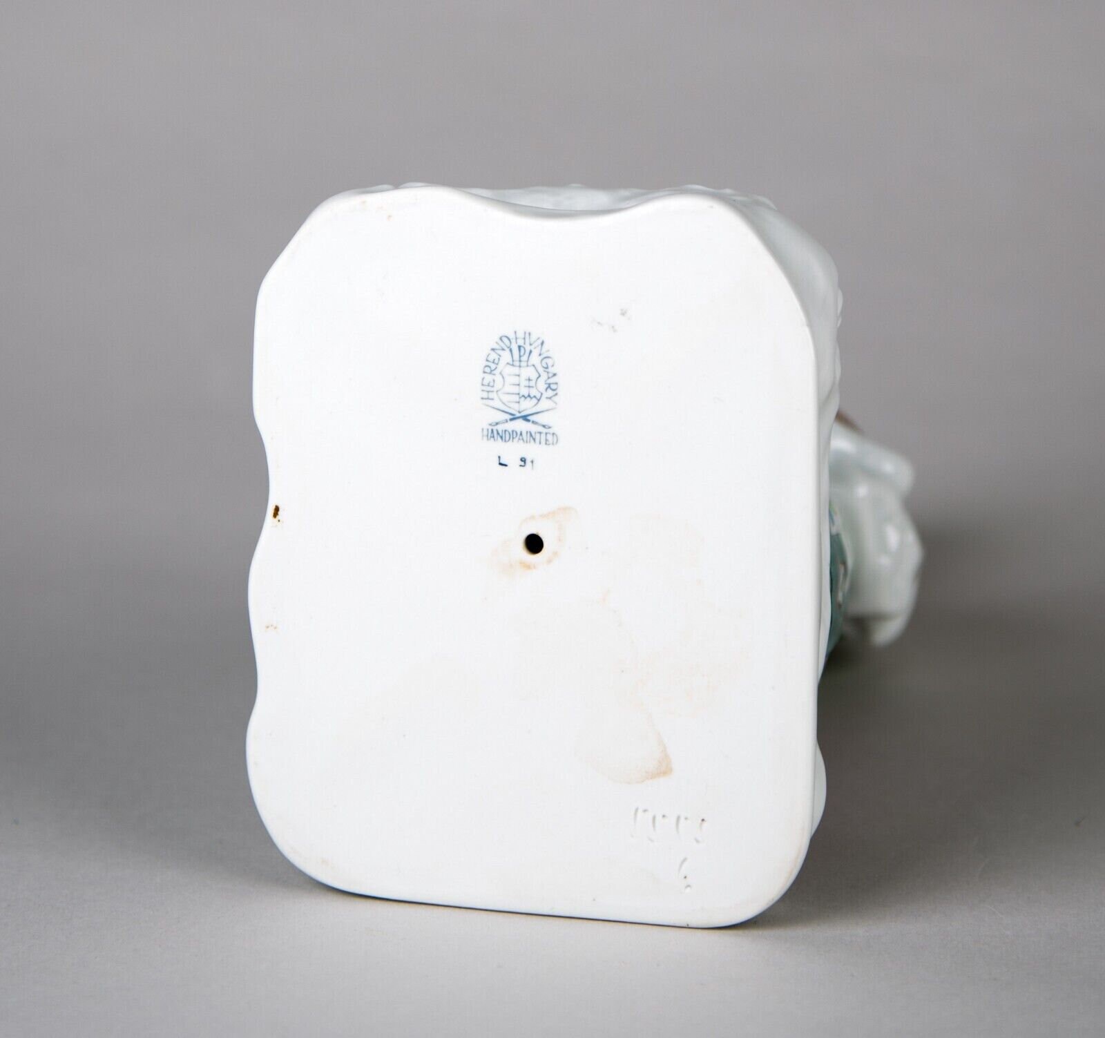 Herend Hand Painted Figurine 5555 Girl With Geese Vintage - Etsy