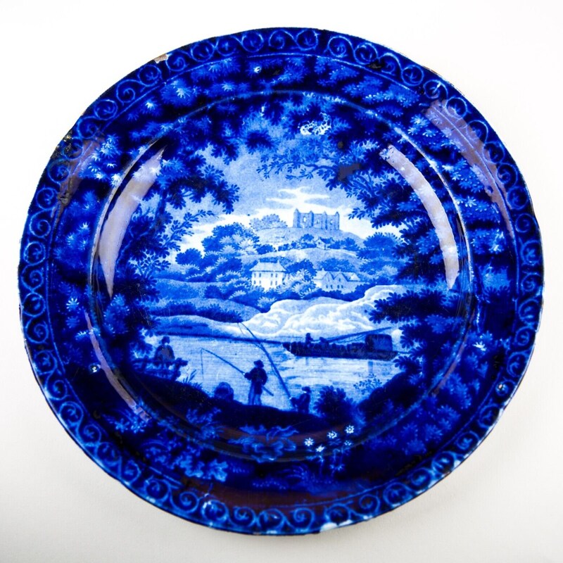 Blue Plate - Etsy