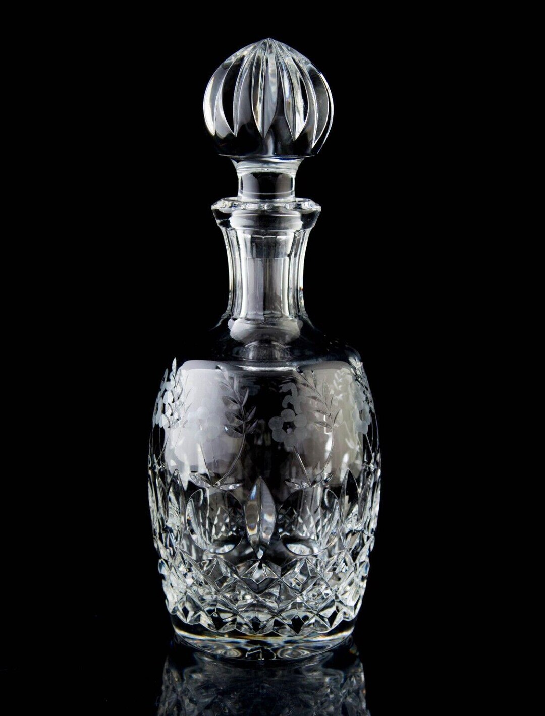 Rogaska Gallia Decanter Elegant Vintage Crystal Barware - Etsy
