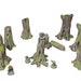 Trees Forest Swamp Stump Miniature Tabletop Terrain D&D Wargaming ...