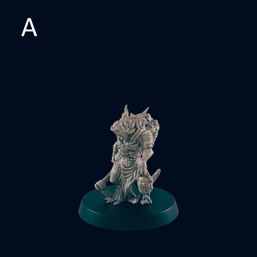 Kobold Set | Kobolds | D&D | Pathfinder | Tabletop Miniatures | Fantasy ...