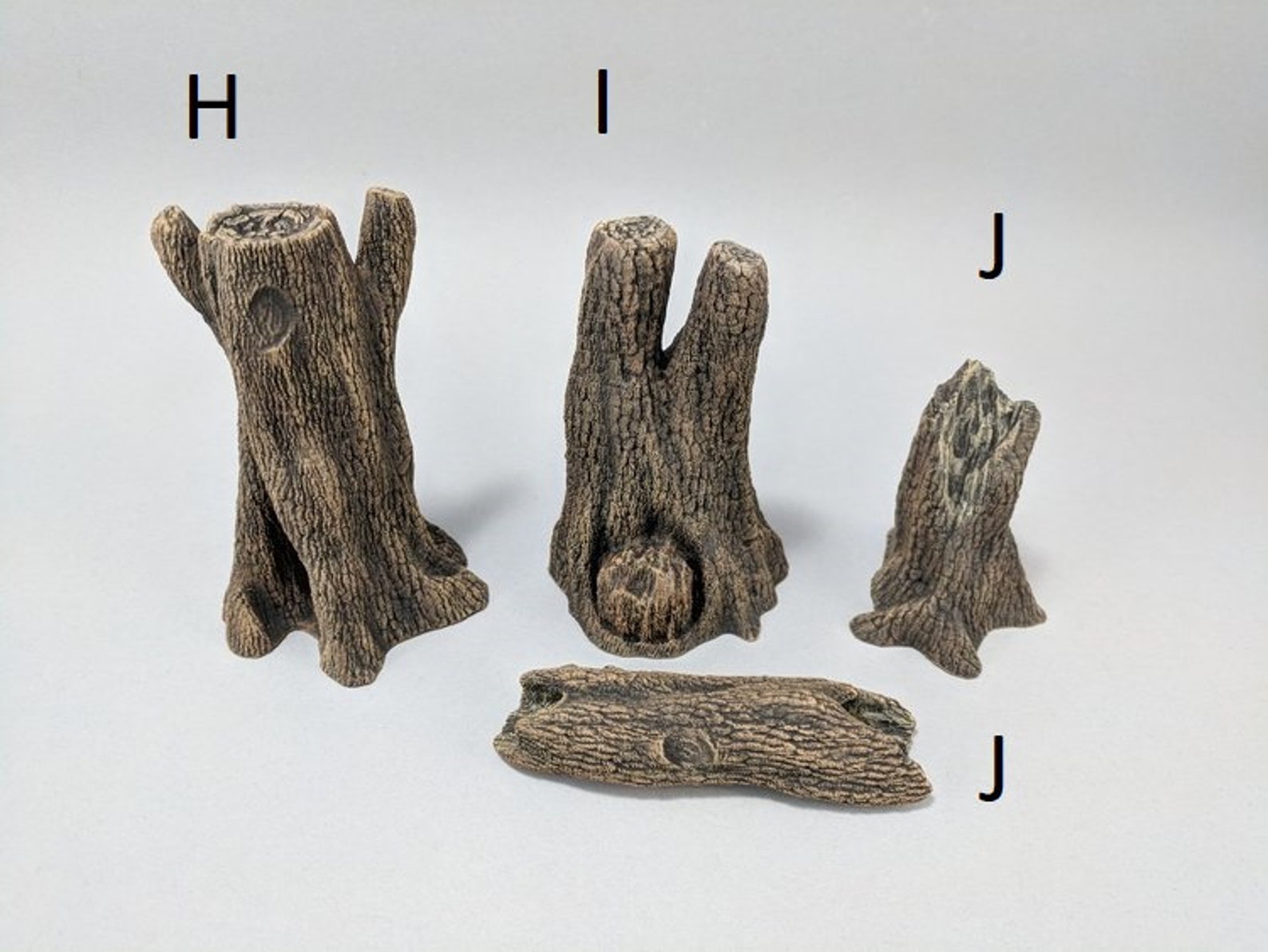 Trees | Forest | Swamp Stump | Miniature Tabletop Terrain | D&D ...