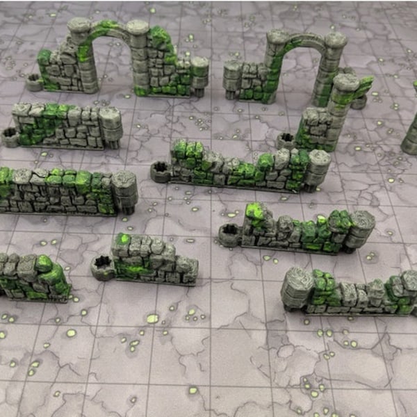 Dungeon Tiles - Etsy