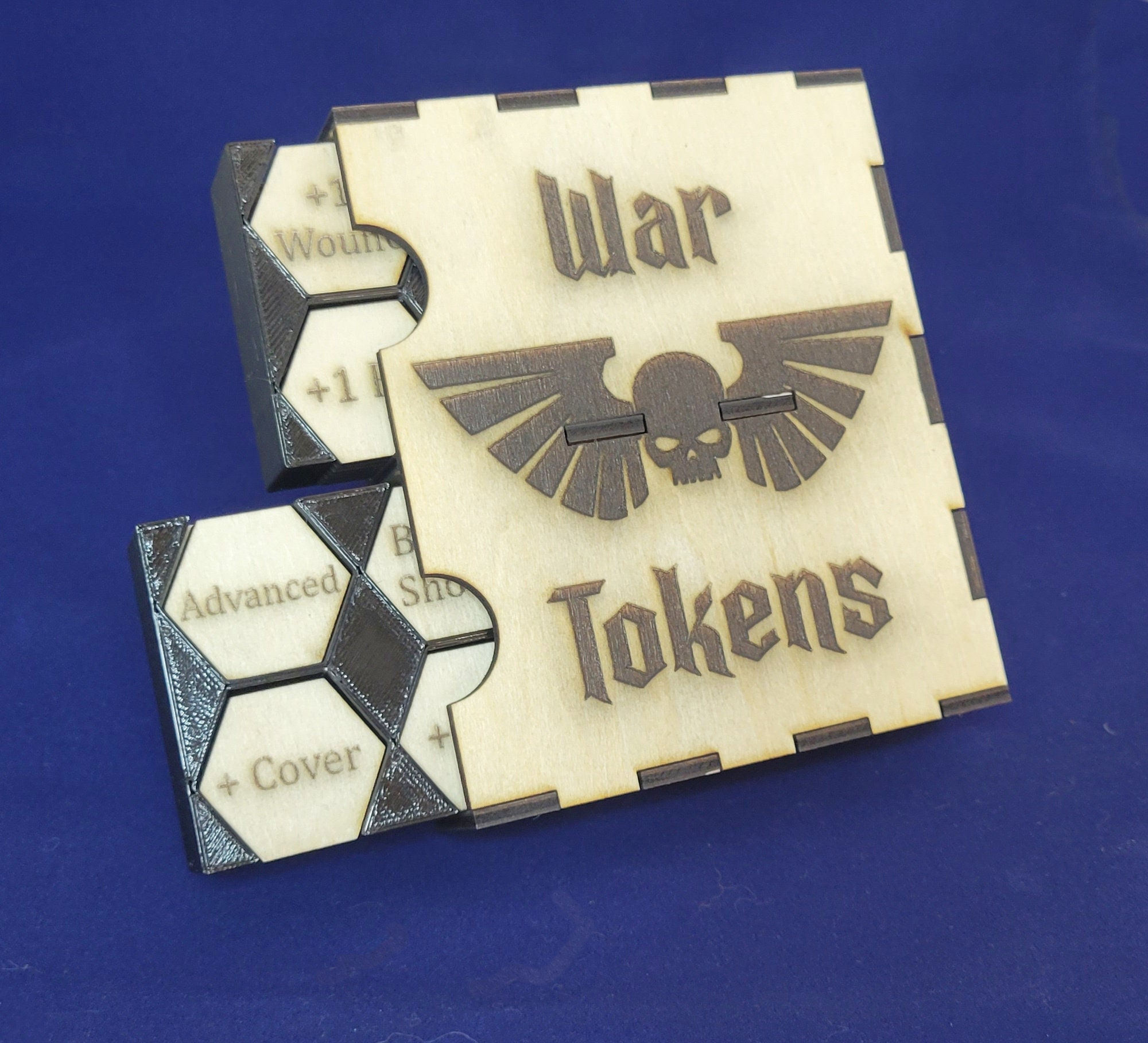 Ultimate Wargaming Token Set | 72 Double Sided Tokens | With Box | for ...