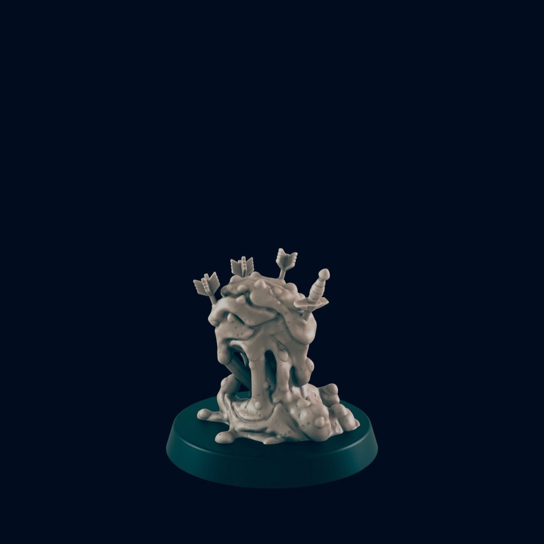 Ooze Set | Slime | D&D | Pathfinder | Tabletop Miniatures | Fantasy ...