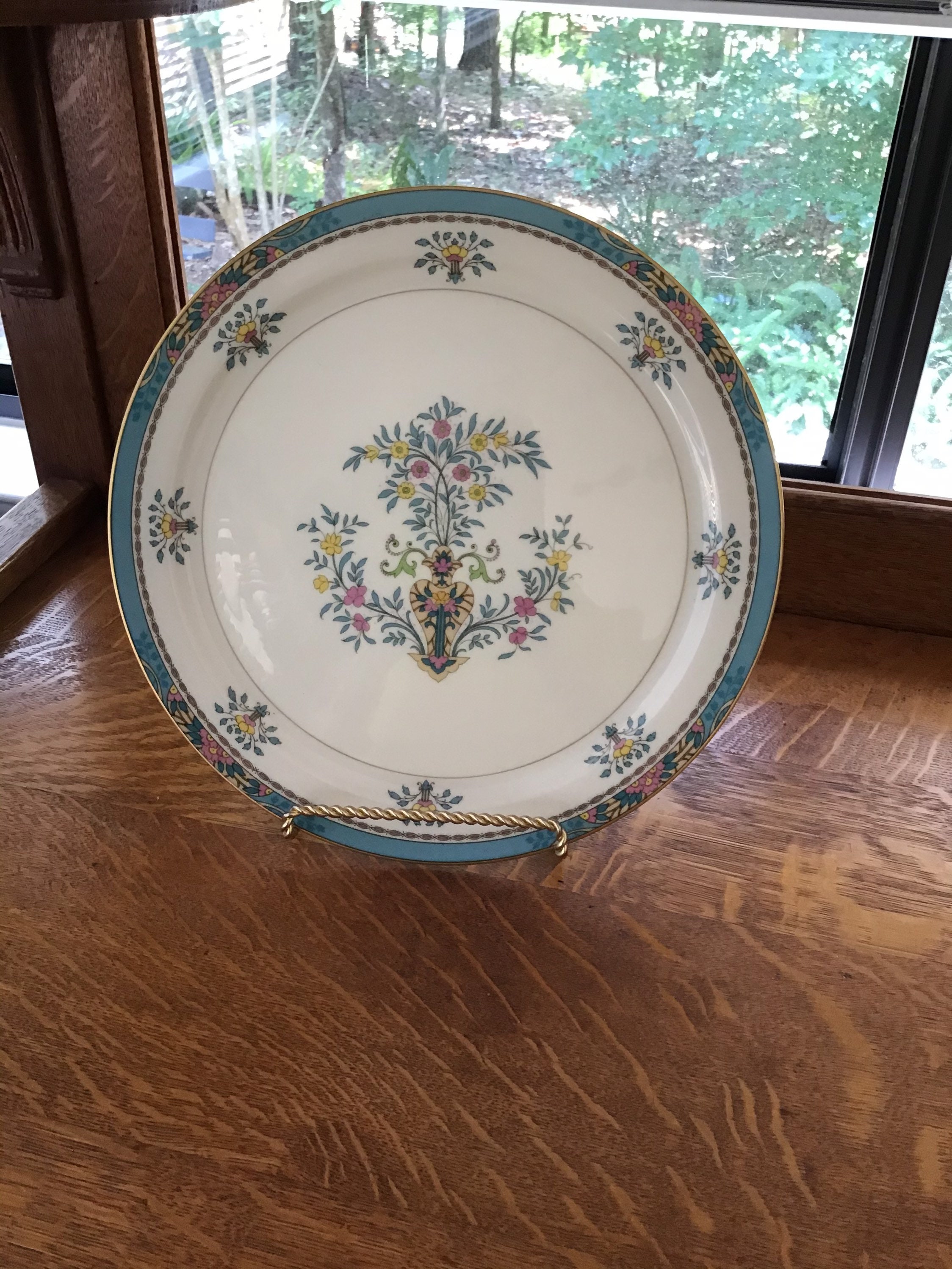 LENOX BLUE TREE Chop Plate - Etsy