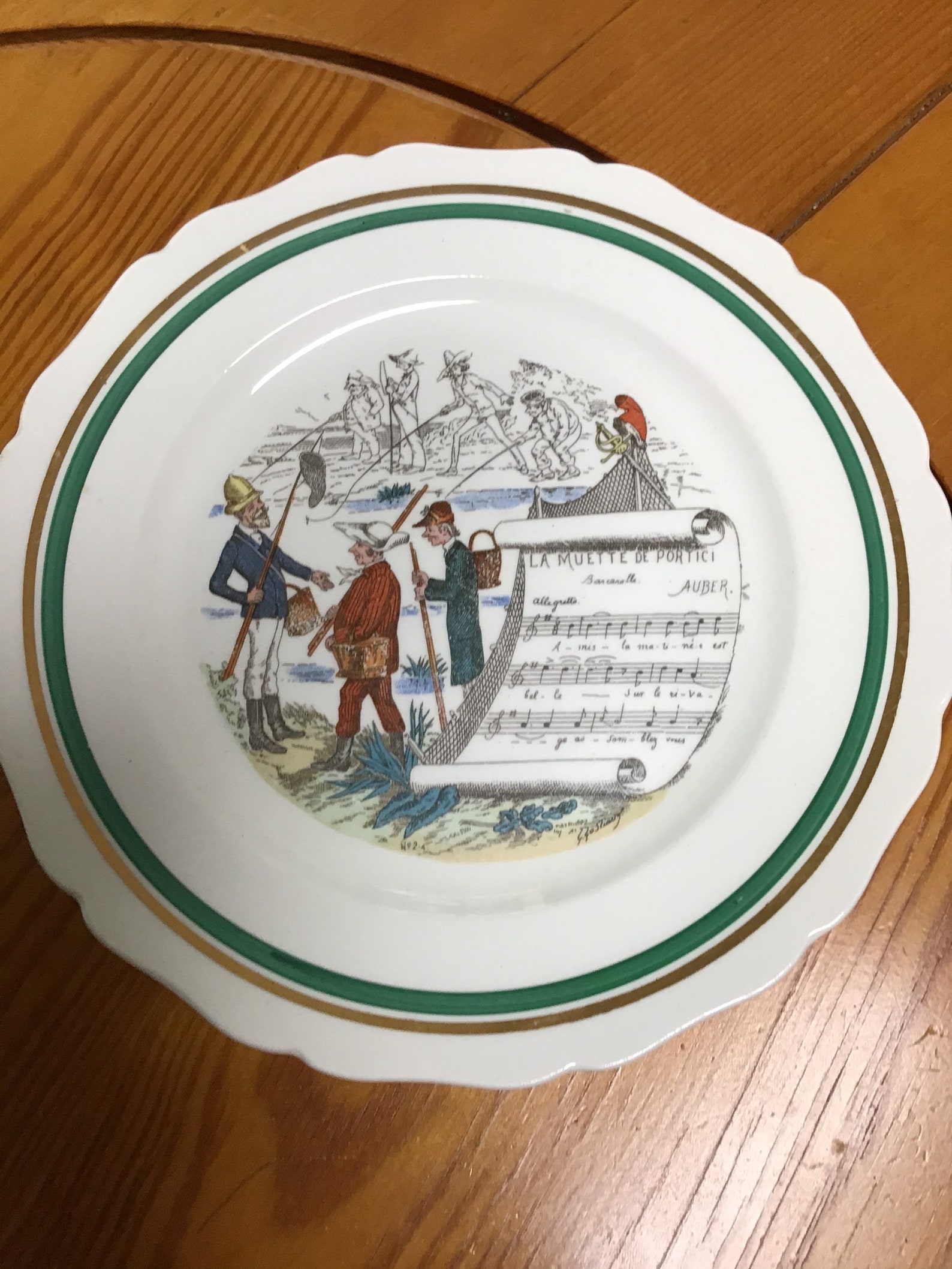 6 PARRY VIELLE French Opera Plate - Etsy