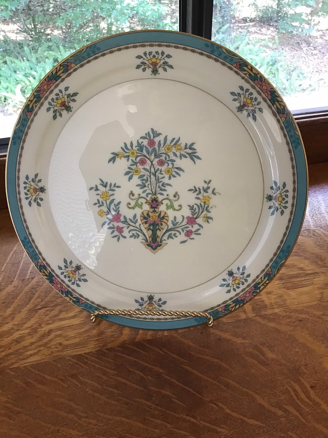 LENOX BLUE TREE Chop Plate - Etsy