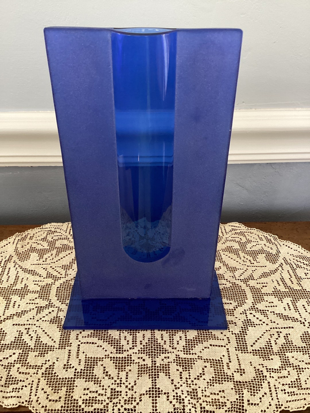 Art Deco to Modern CG Glass Vase - Etsy