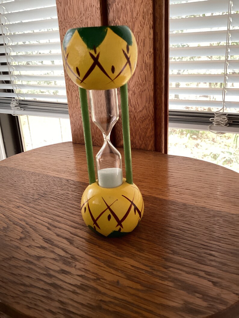 Two Headed Wooden Egg Timer - Etsy