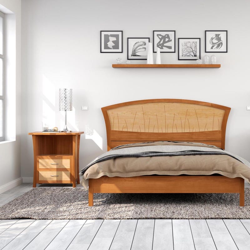 King Size Maple Bed - Etsy