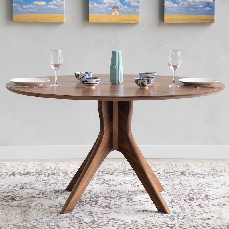 Dining Table Round 42 - Etsy