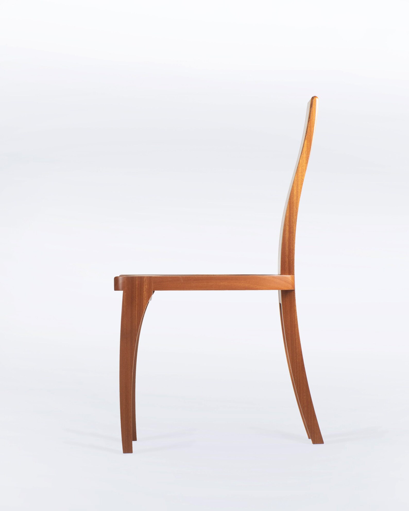 Modern Dining Chairs Handmade in Solid Mahogany and Maple - Etsy