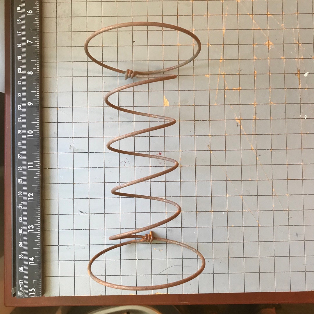 Vintage Metal Coil Box Spring Mattress Bed-spring Coiled - Etsy