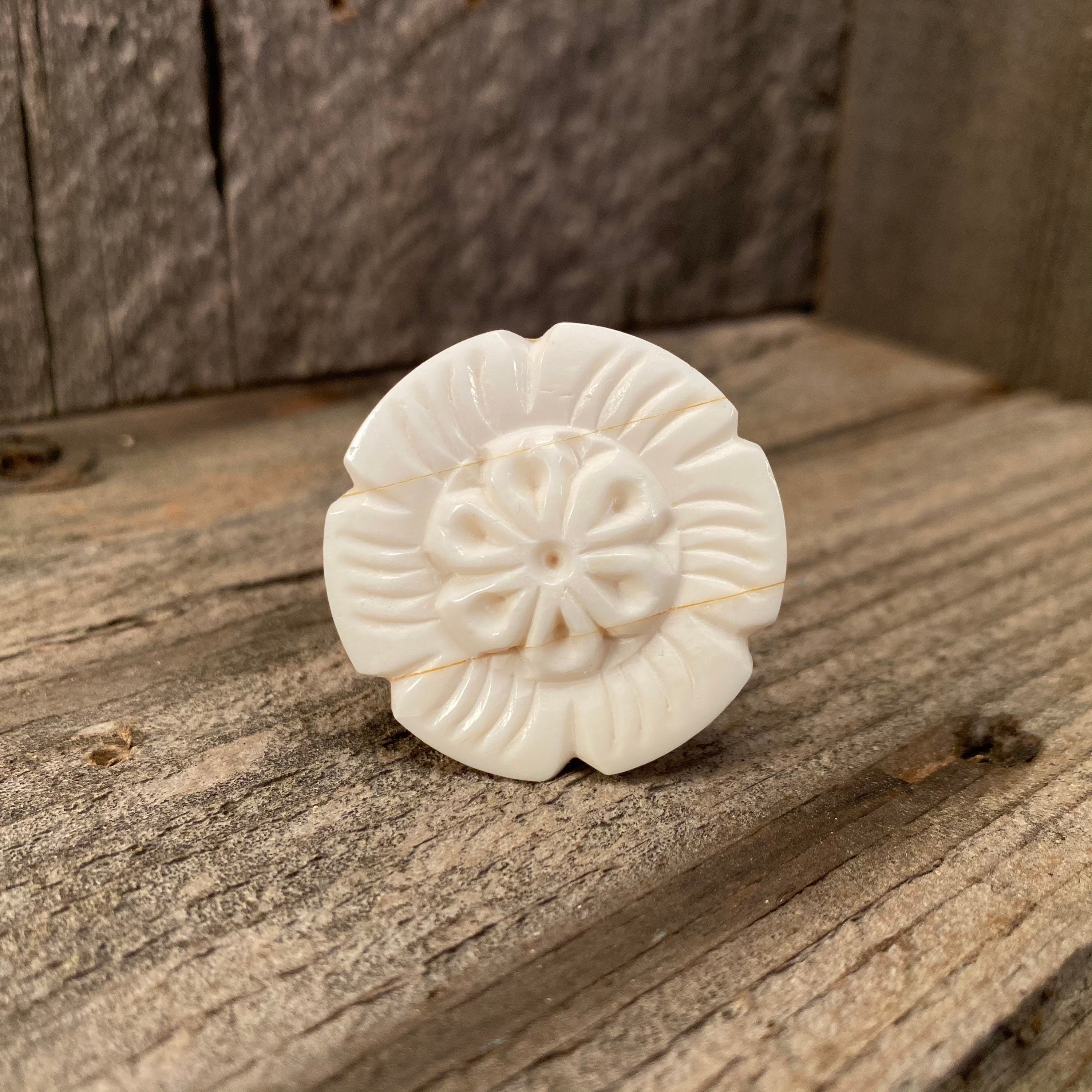 Bone Resin Knob Ivory Tone Round Drawer Knob Dresser Knob - Etsy