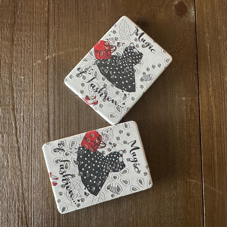 Fashion Dress Pocket Mirror, Hinged Compact Mirror - Etsy