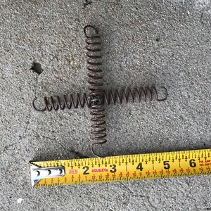 Open Coil Spring, 2 Springs as Pictured, Mattress Bed Connector Springs ...