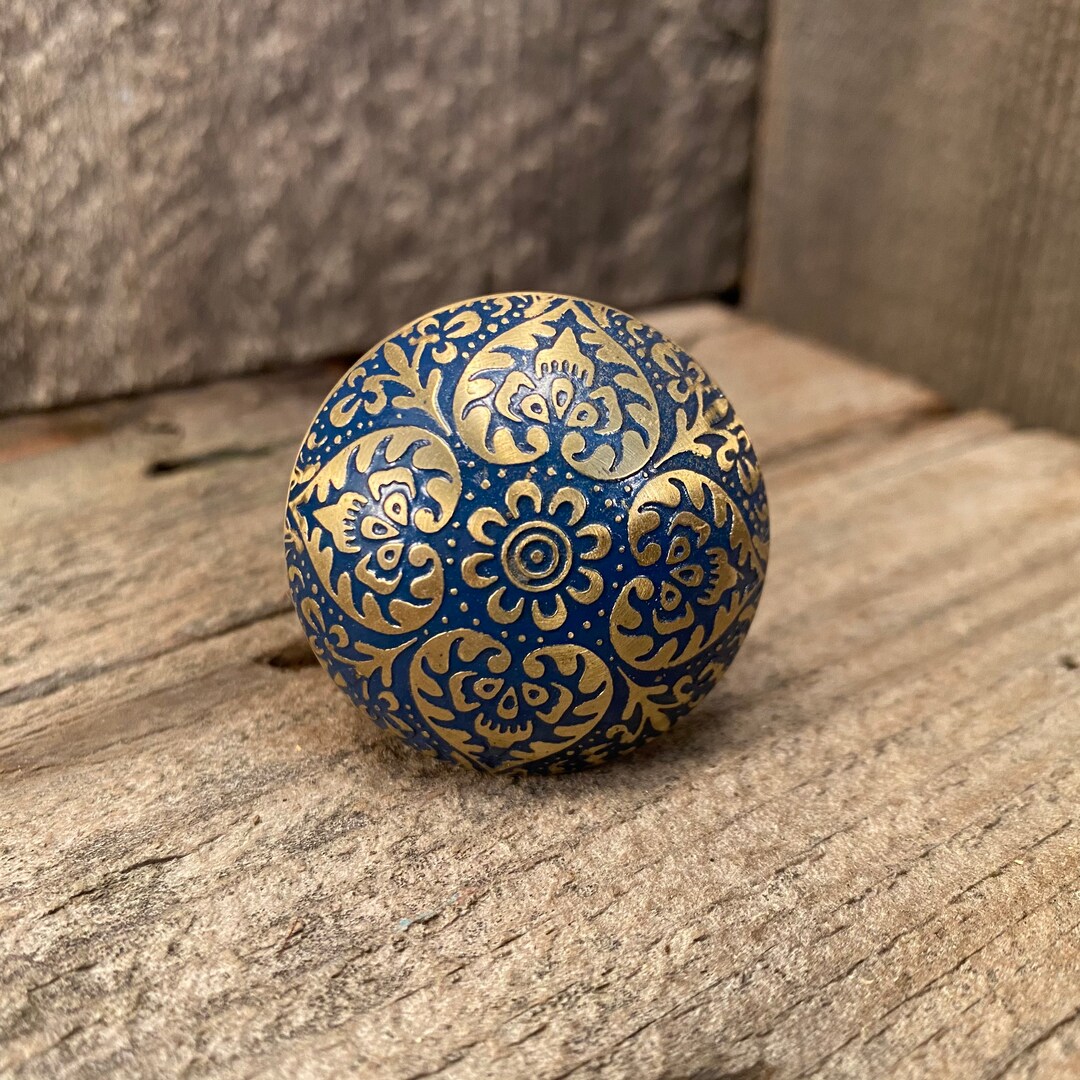 Moroccan Brass Knob, Marrakesh Cabinet Knob, Drawer Knob, Metal Cabinet Knob, Closet Door Knob ...