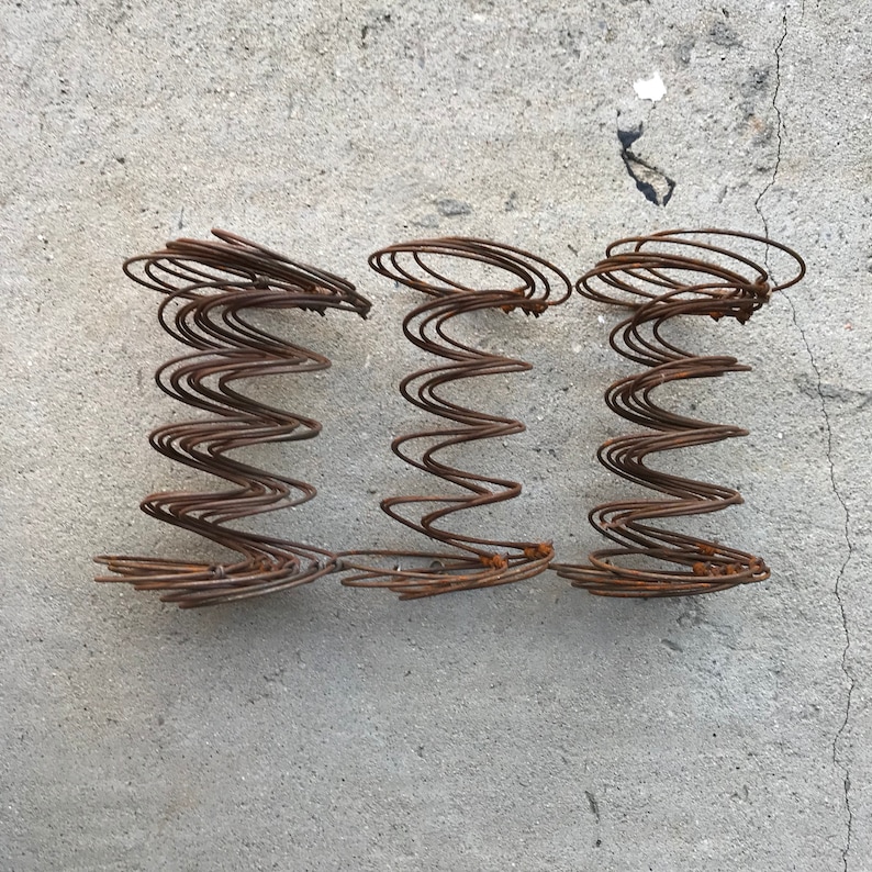 Vintage Metal Coil Box Spring Mattress Bed-spring Coiled - Etsy