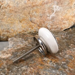 Ceramic Knob, Round Clock Faced Drawer Pull, Hatfield & Ross Watch ...