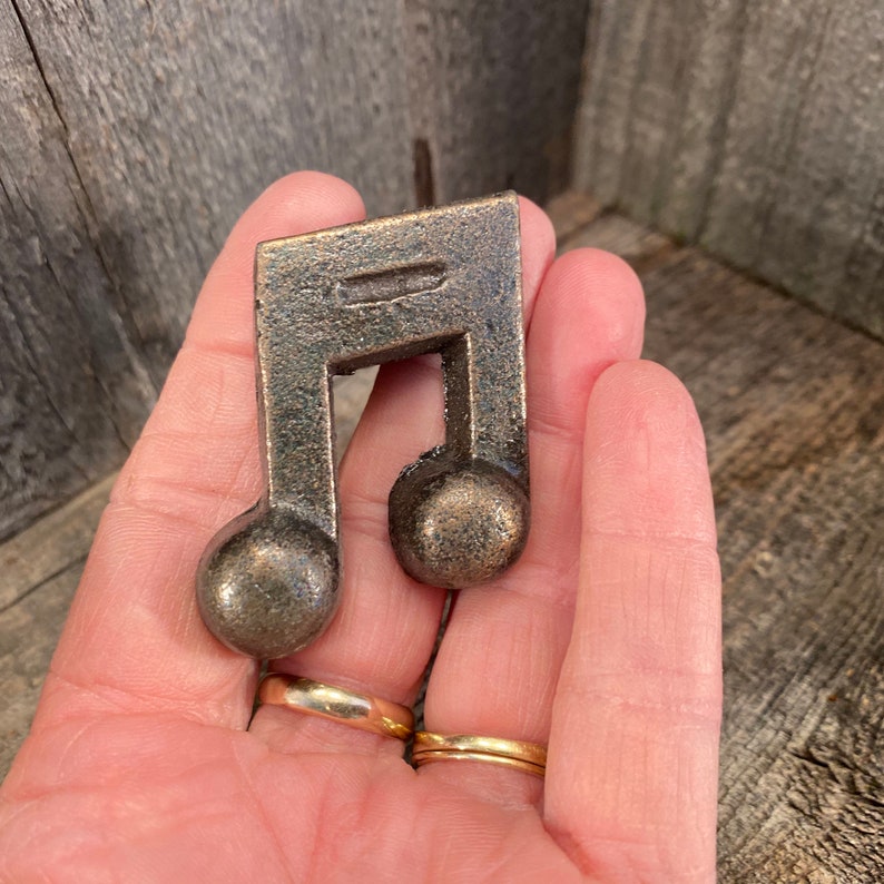 Cast Iron Knob Musical Note Knob Dresser Drawer Pull Music - Etsy