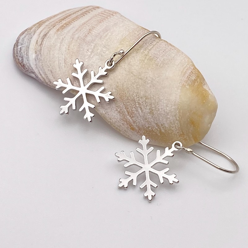 Snowflake Jewelry - Etsy