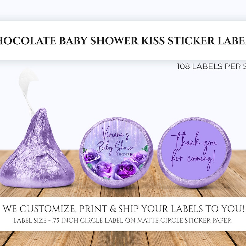Hershey Kiss Sticker - Etsy