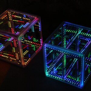 3D-RGB |mini| INFINITY CUBE - Etsy