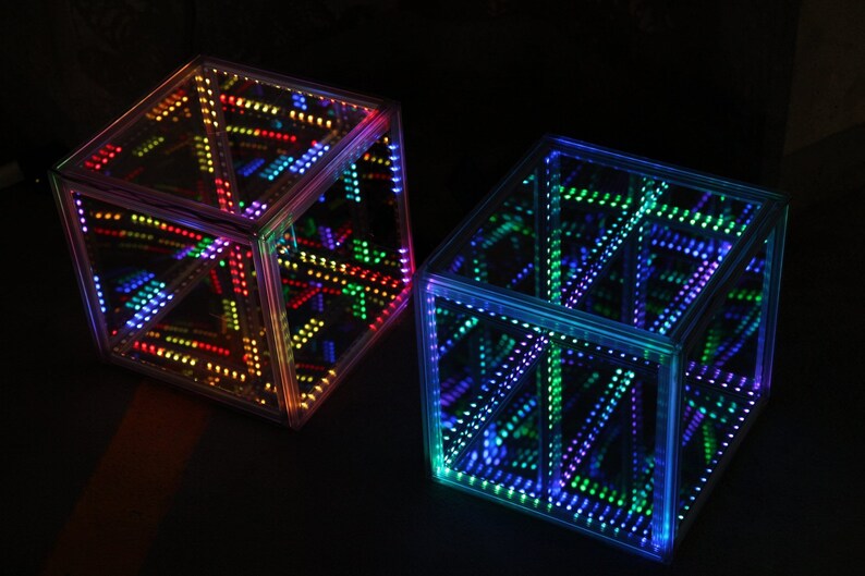 3D-RGB |mini| INFINITY CUBE - Etsy